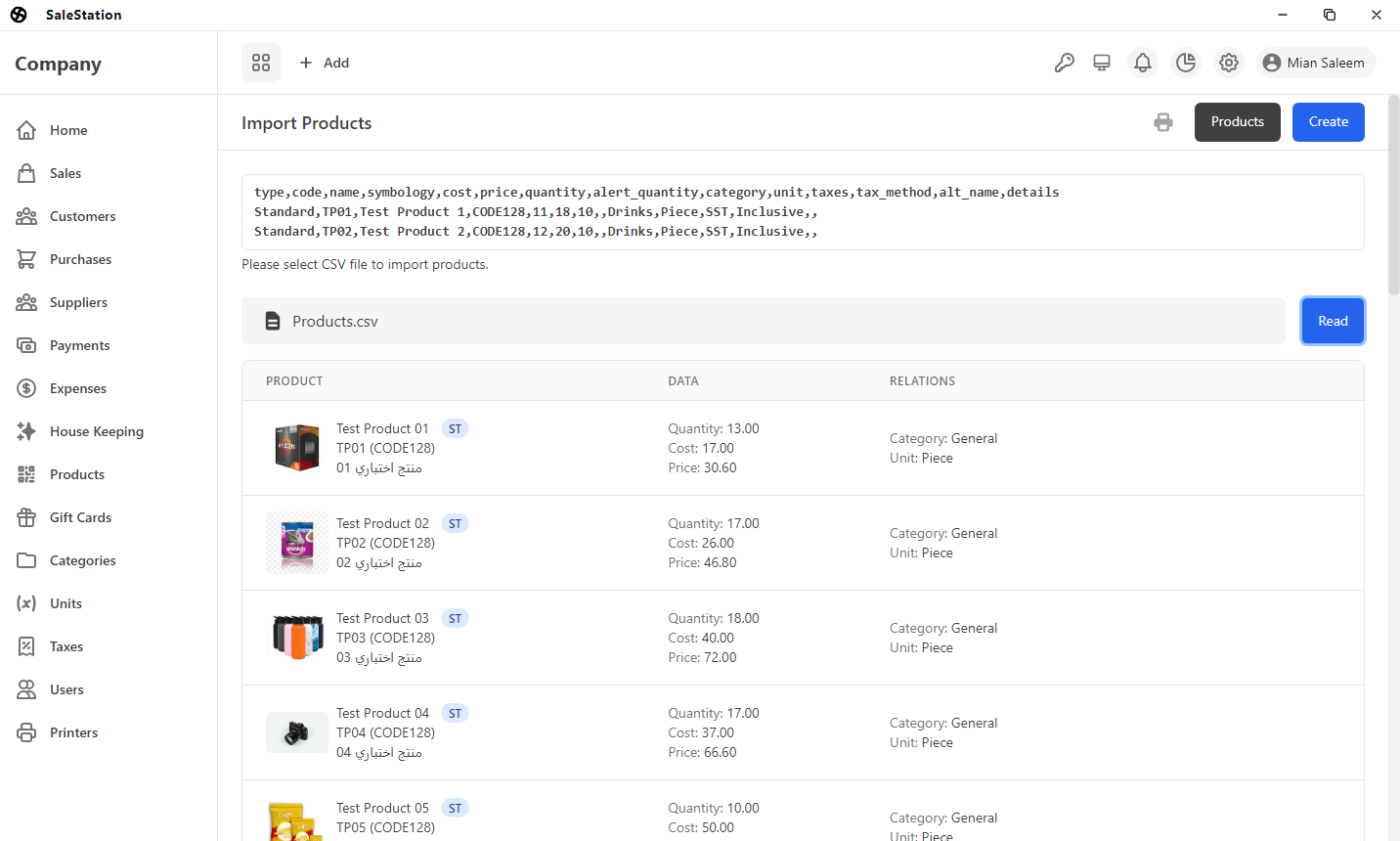 SaleStation - Point of Sale & Business Management System by Tecdiary